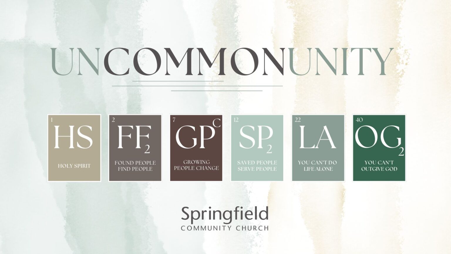 Springfield Community Church | Lomira, Wisconsin